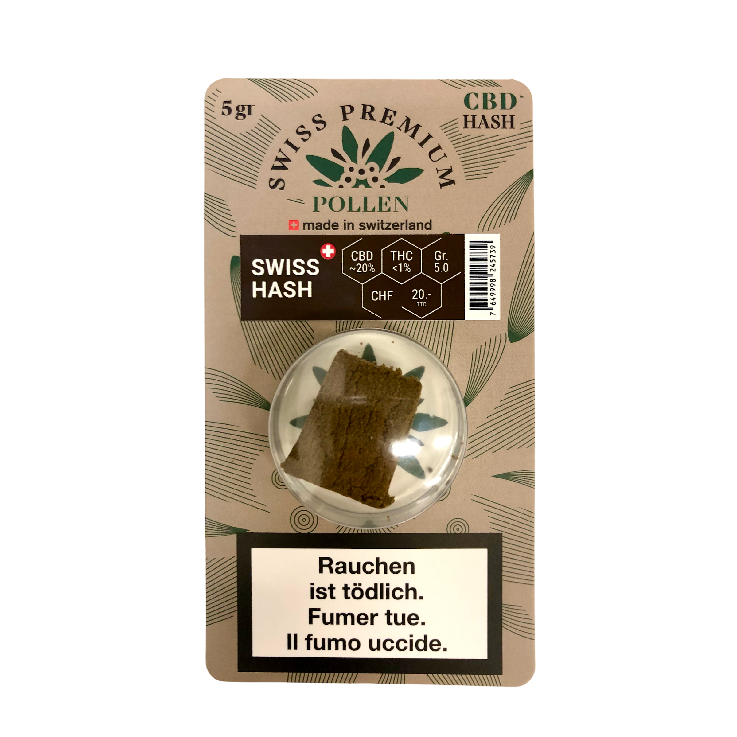Swiss Hash | Pollen CBD Suisse | Swiss Premium Pollen